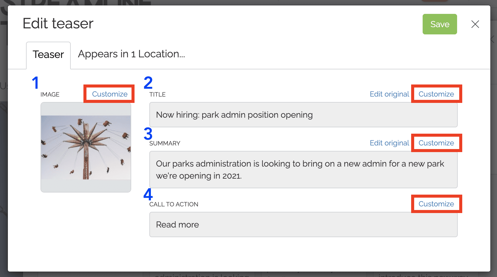 Adding content to your homepage Adding content to your homepage